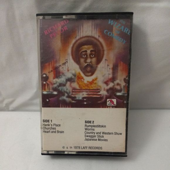 Laff Records | Media | Richard Pryor The Wizard Of Comedy Cassette 978 ...
